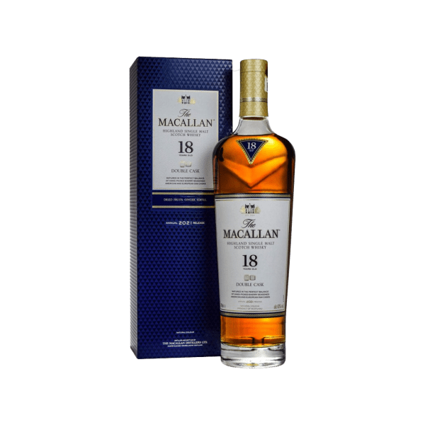 Viskijs The Macallan 18 YO Double Cask 0,7 l 43 % – premiumdzerieni.lv